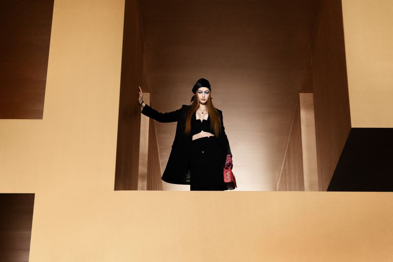 BTS at the Versace F/W 21 Show (Versace)