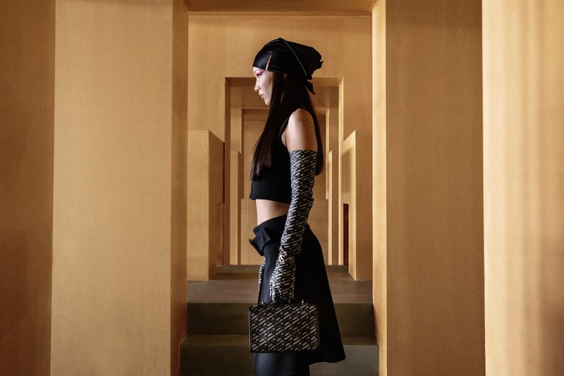 BTS at the Versace F/W 21 Show (Versace)