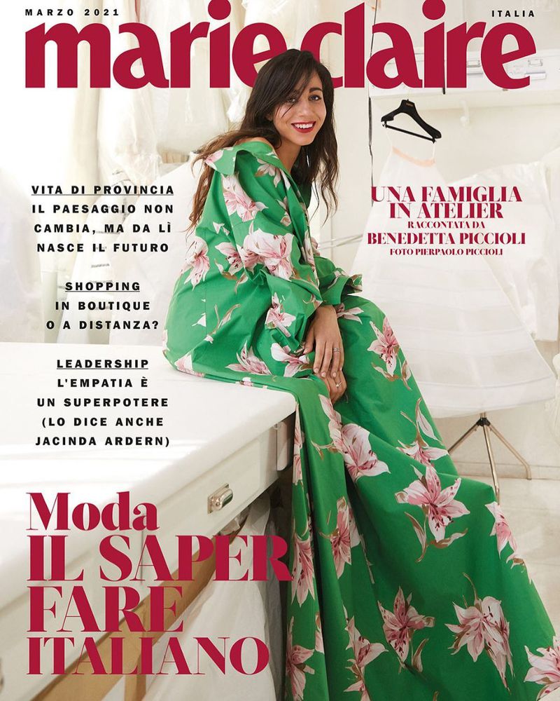 Marie Claire Italy March 2021 Cover (Marie Claire Italia)
