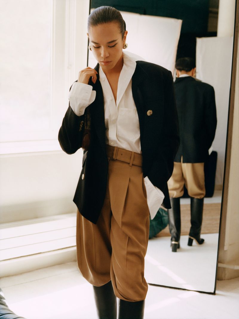 THE WORKING WARDROBE: DARA ALLEN (Porter Magazine)