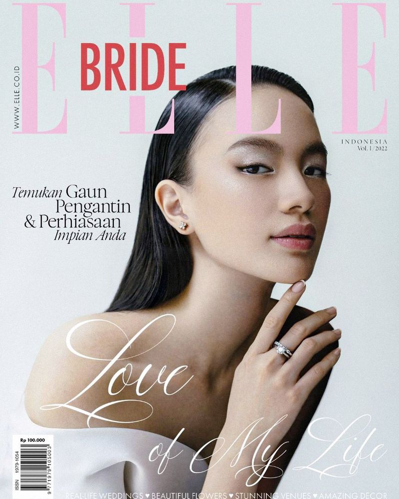 Elle Bride Indonesia 2022 Cover (Elle Indonesia)