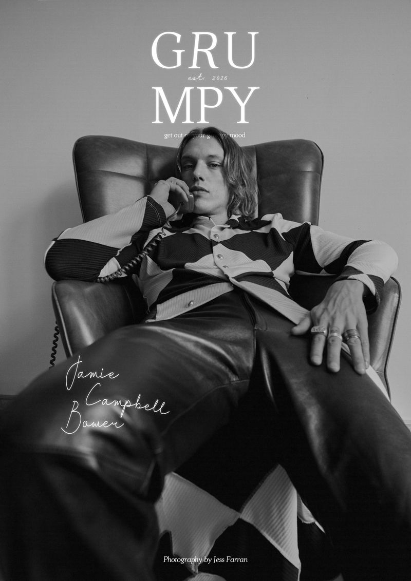 Jamie Campbell Bower by Jess Farran (Grumpy Magazine)
