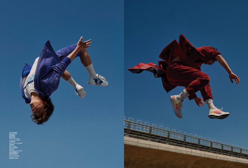 Olympic champion Su Yiming (GQ China)