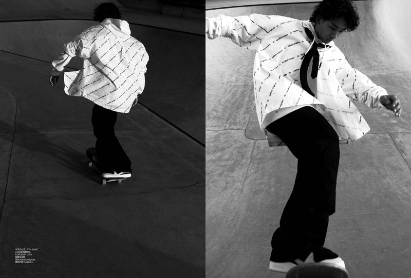 Olympic champion Su Yiming (GQ China)