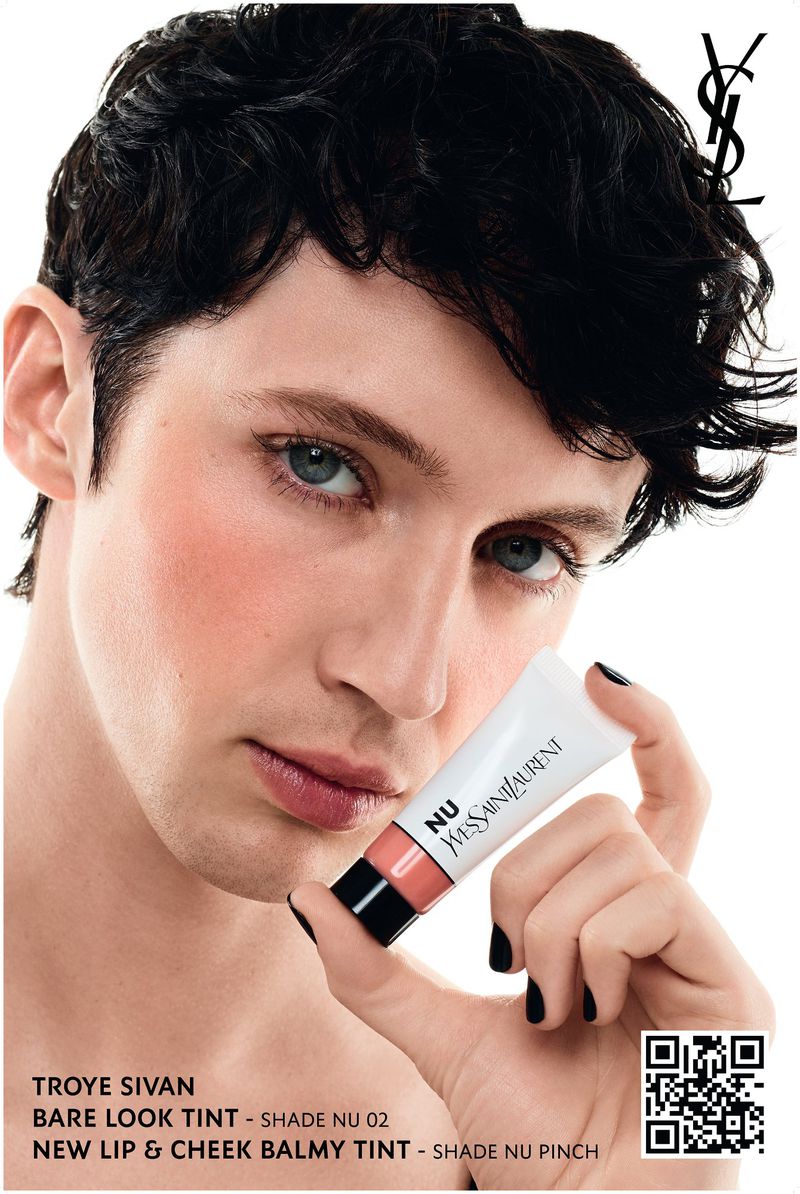 YSL Beauty Campaign Muse Troye Sivan (YSL Beauty)
