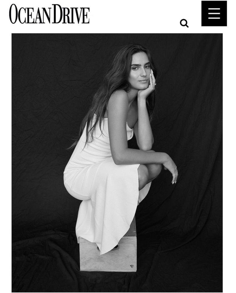 Ocean Drive Magazine Featuring Isabela Grutman (Modern Luxury)