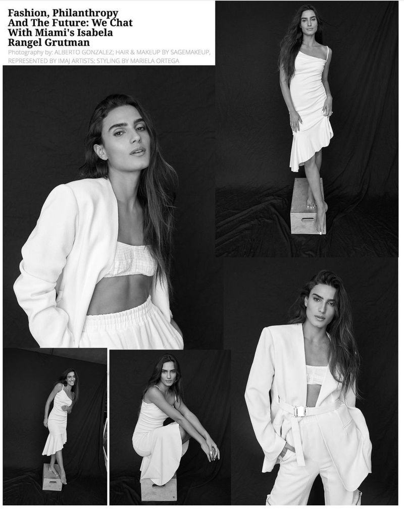 Ocean Drive Magazine Featuring Isabela Grutman (Modern Luxury)