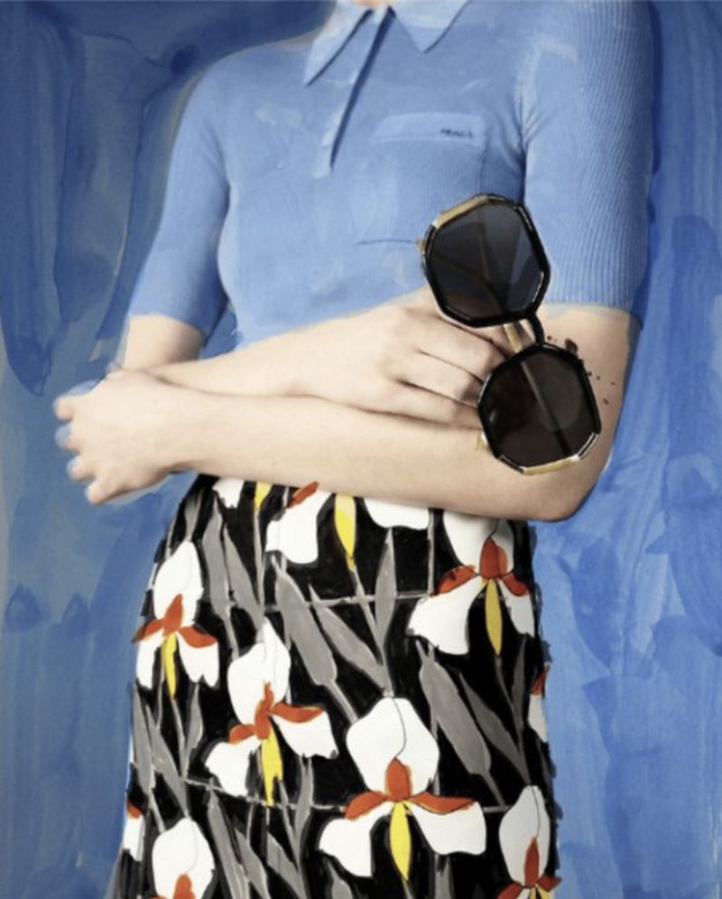 Painted in Prada - PradaPreFall20 (Prada)