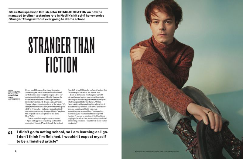Stranger Than Fiction: Charlie Heaton (Glass Man)