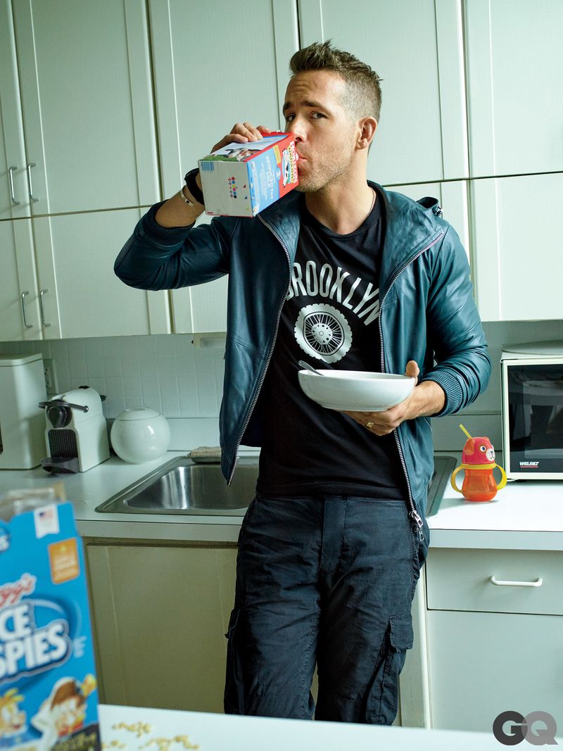 Ryan Reynolds on Filming Deadpool and Life as a Father (GQ Magazine U.S.)
