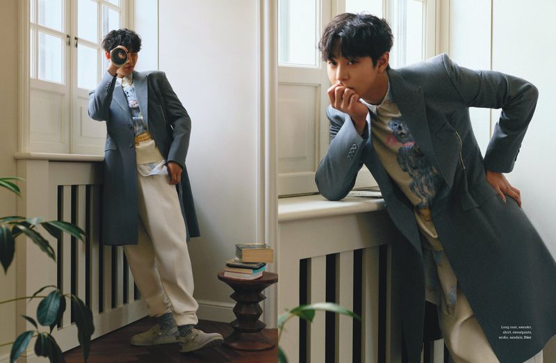 FINDING HIS OWN RHYTHM X AHN HYO SEOP (Vogue Man Hong Kong)