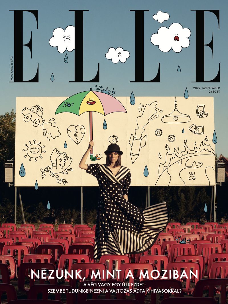Elle Hungary September 2022 Cover (Elle Hungary)