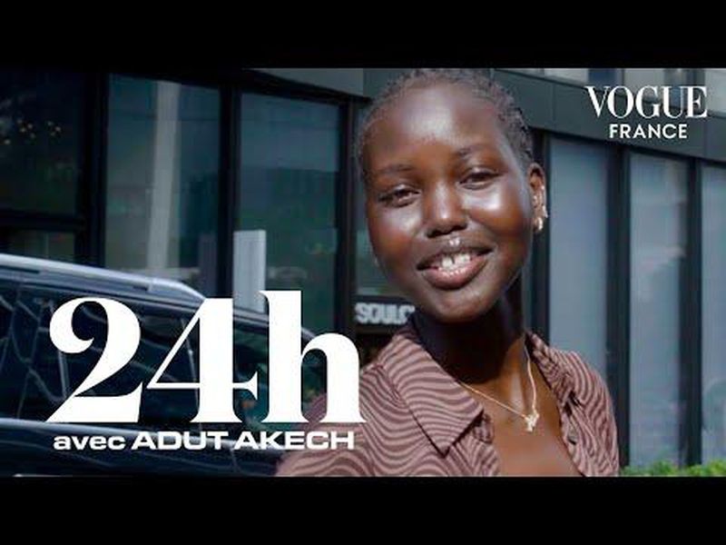 24 Hours With Adut Akech (Vogue.fr)
