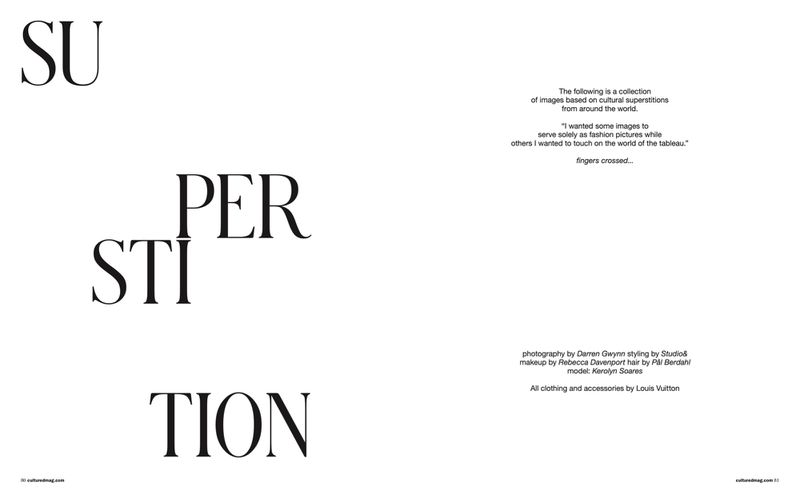 SUPERSTITION (Cultured Magazine)