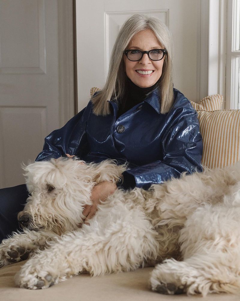 A Classic Remix with Diane Keaton ph. Angi Welsch (J. Crew)