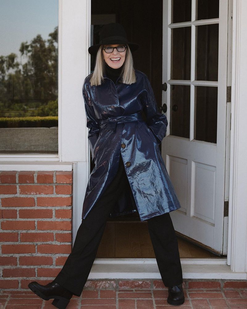 A Classic Remix with Diane Keaton ph. Angi Welsch (J. Crew)
