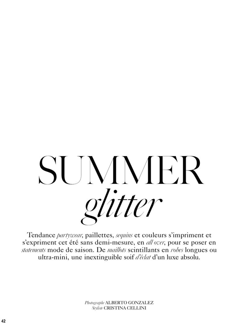 Summer Glitter (L'Officiel Maroc)