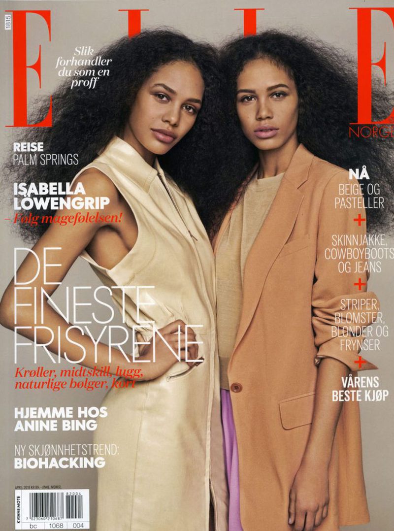 Elle Norway April 2018 Cover (Elle Norway)