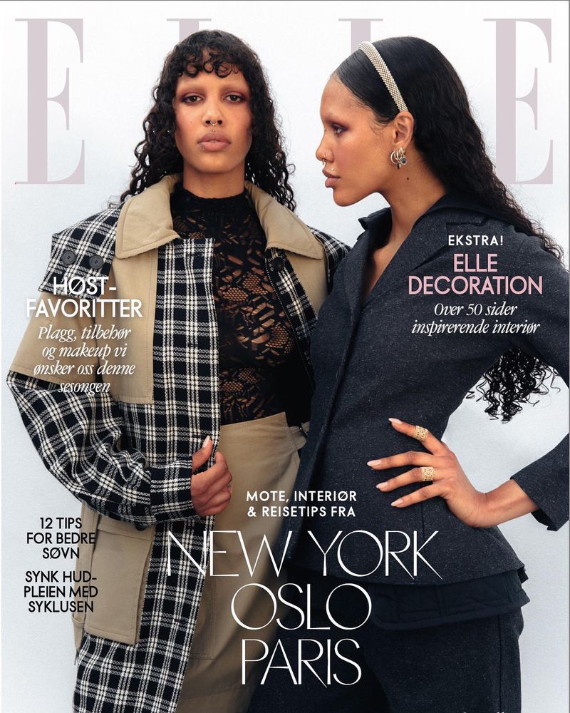 Elle Norway October 2022 Covers (Elle Norway)