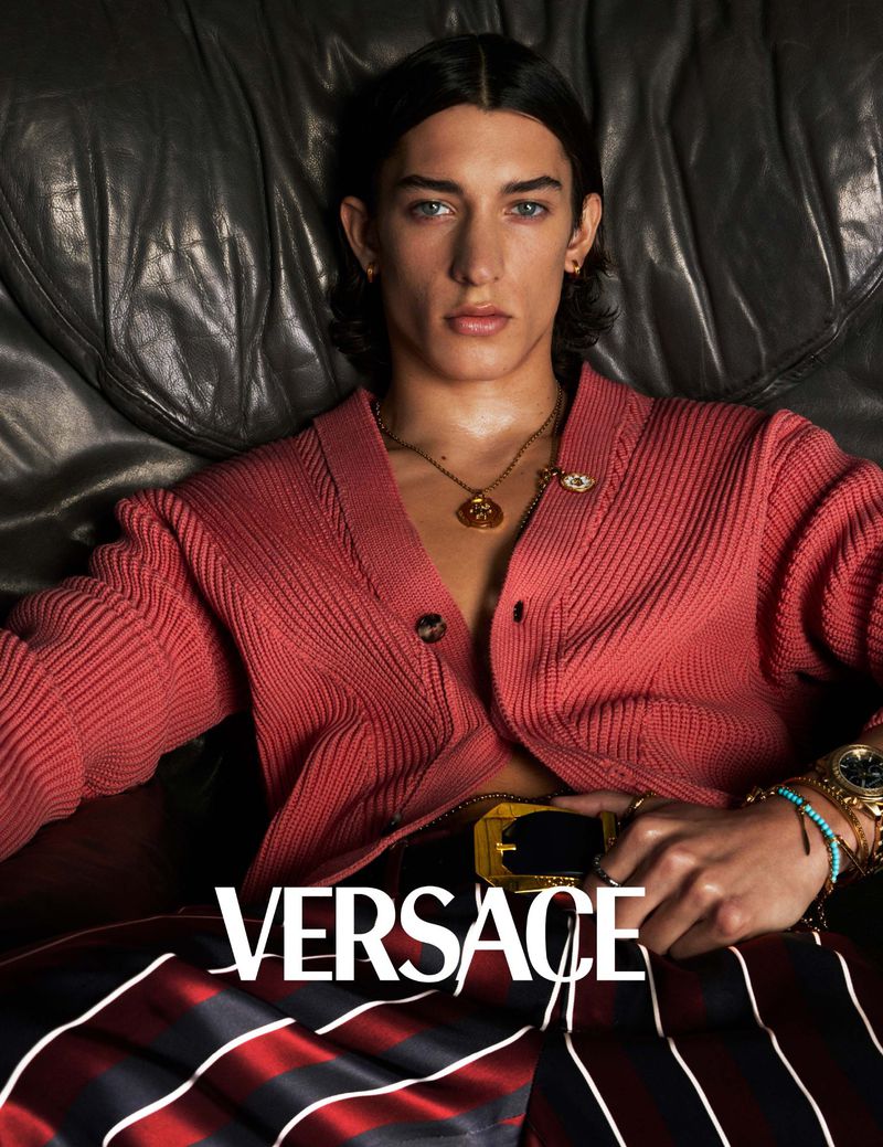 Versace S/S 2023 Men's Campaign (Versace)