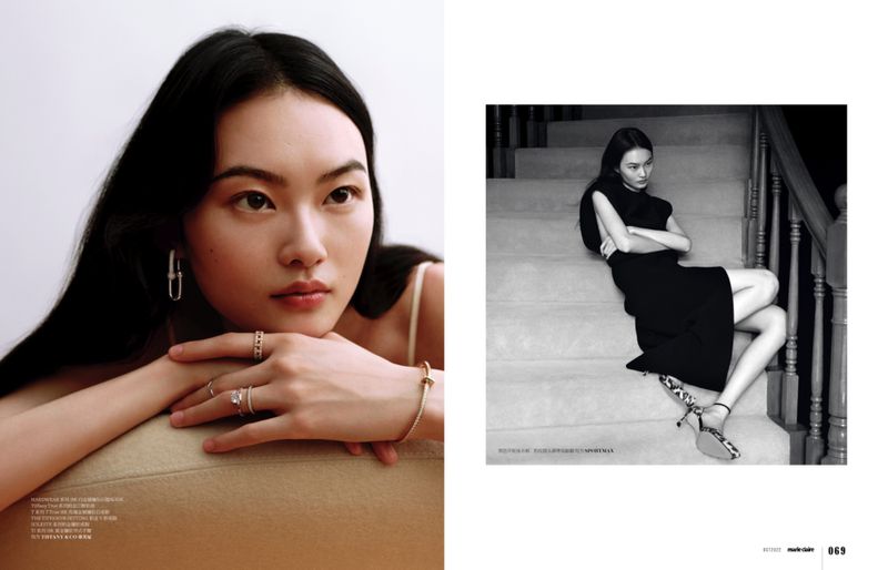 He Cong portrait&fashion (Marie Claire China)