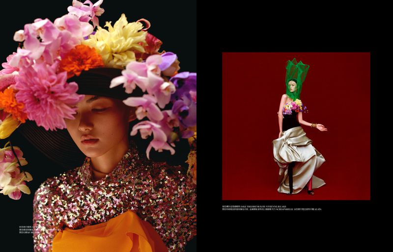 He Cong Blooming Couture (Marie Claire China)
