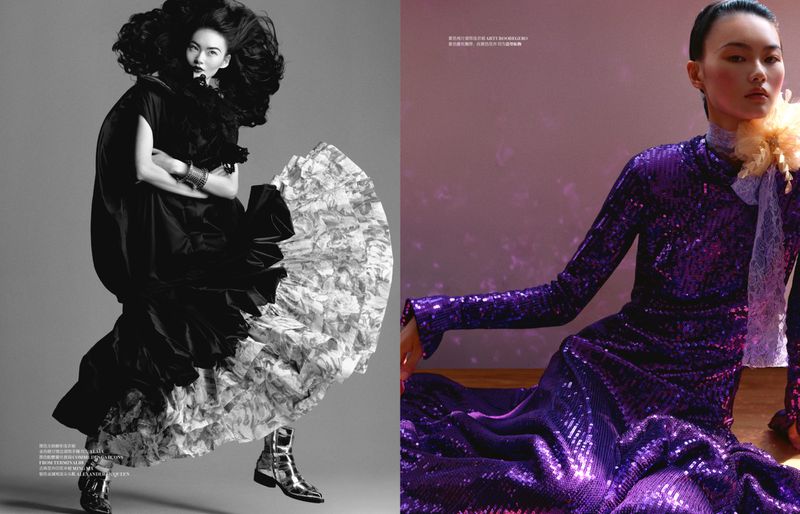 He Cong Blooming Couture (Marie Claire China)