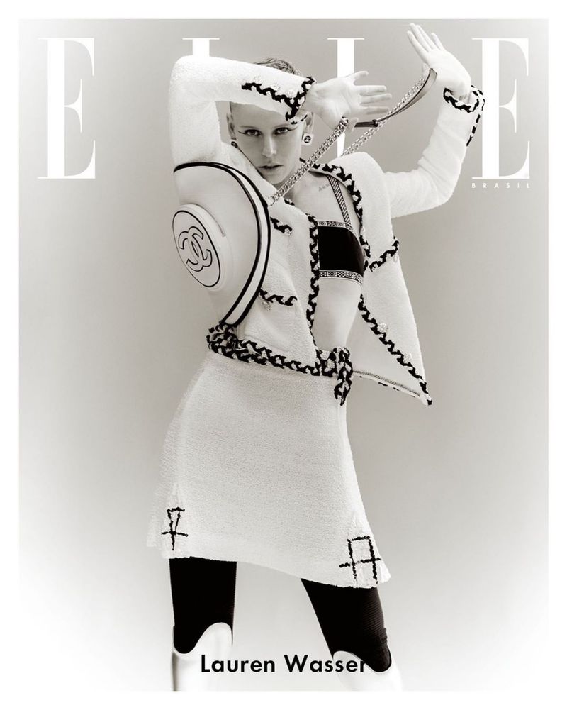 LAUREN WASSER ESTRELAM O VOLUME 10 DA ELLE (Elle Brasil)