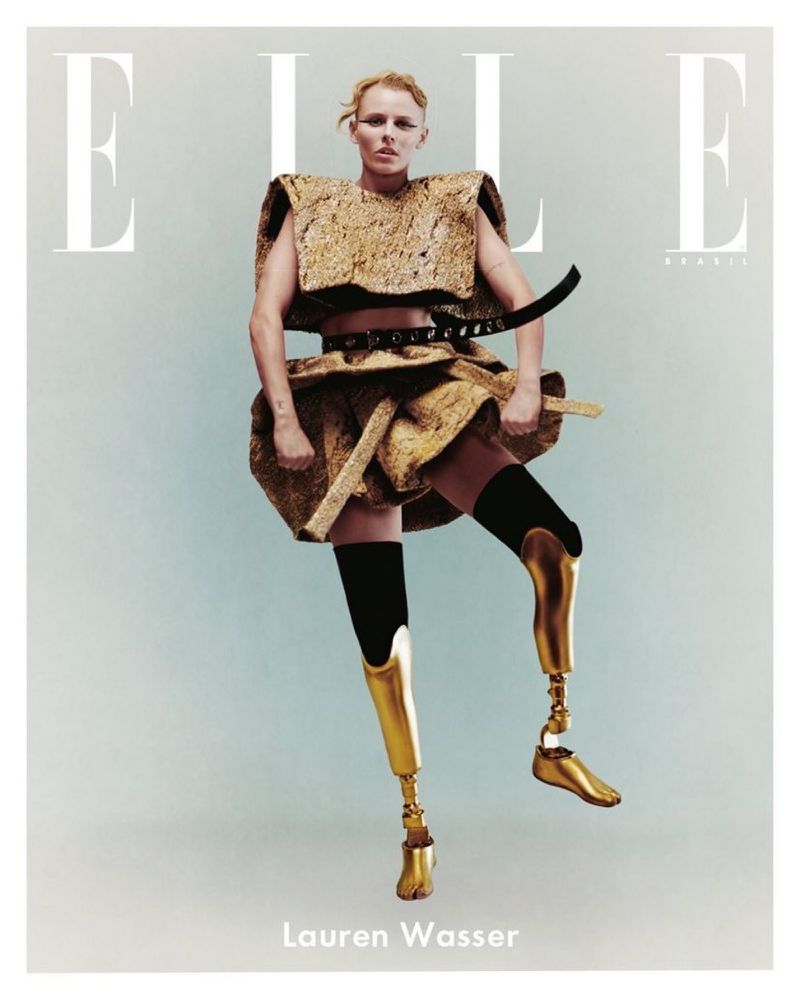 LAUREN WASSER ESTRELAM O VOLUME 10 DA ELLE (Elle Brasil)