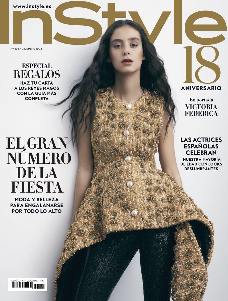 InStyle Spain December 2022 Cover (InStyle Spain)