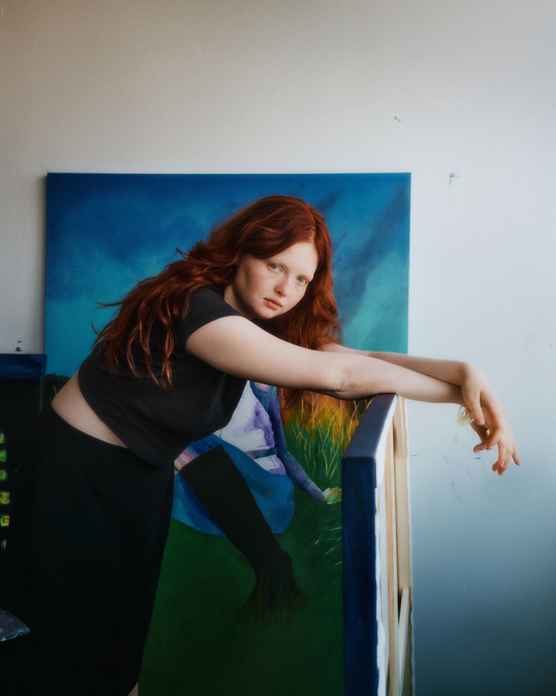 Model Tess McMillan’s Extraordinary Paintings Are The Subject Of A New ...