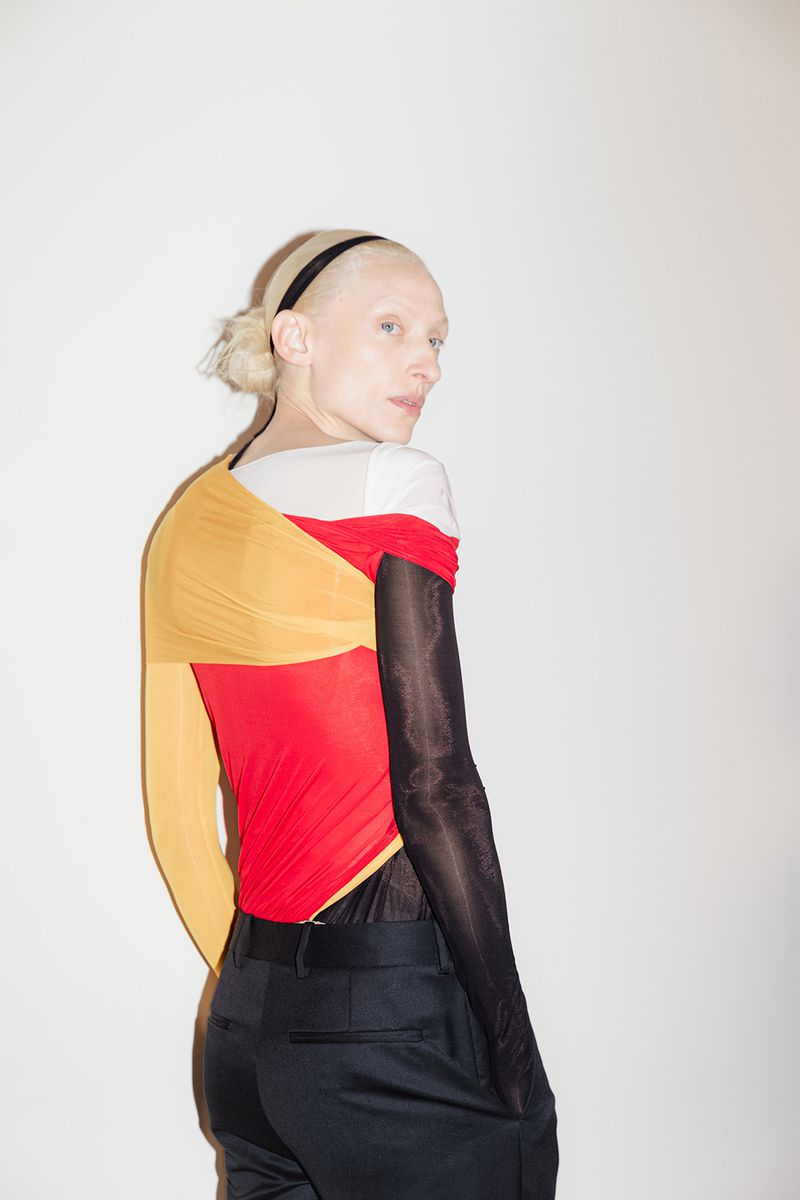 Helmut Lang Spring/Summer 2024 Backstage (Models.com)