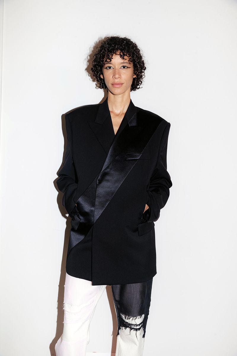 Helmut Lang Spring/Summer 2024 Backstage (Models.com)