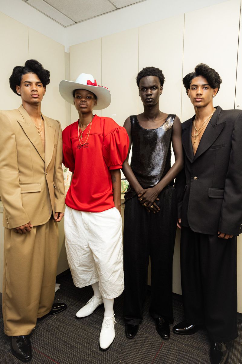 Willy Chavarria Spring/Summer 2024 Backstage (GOAT)