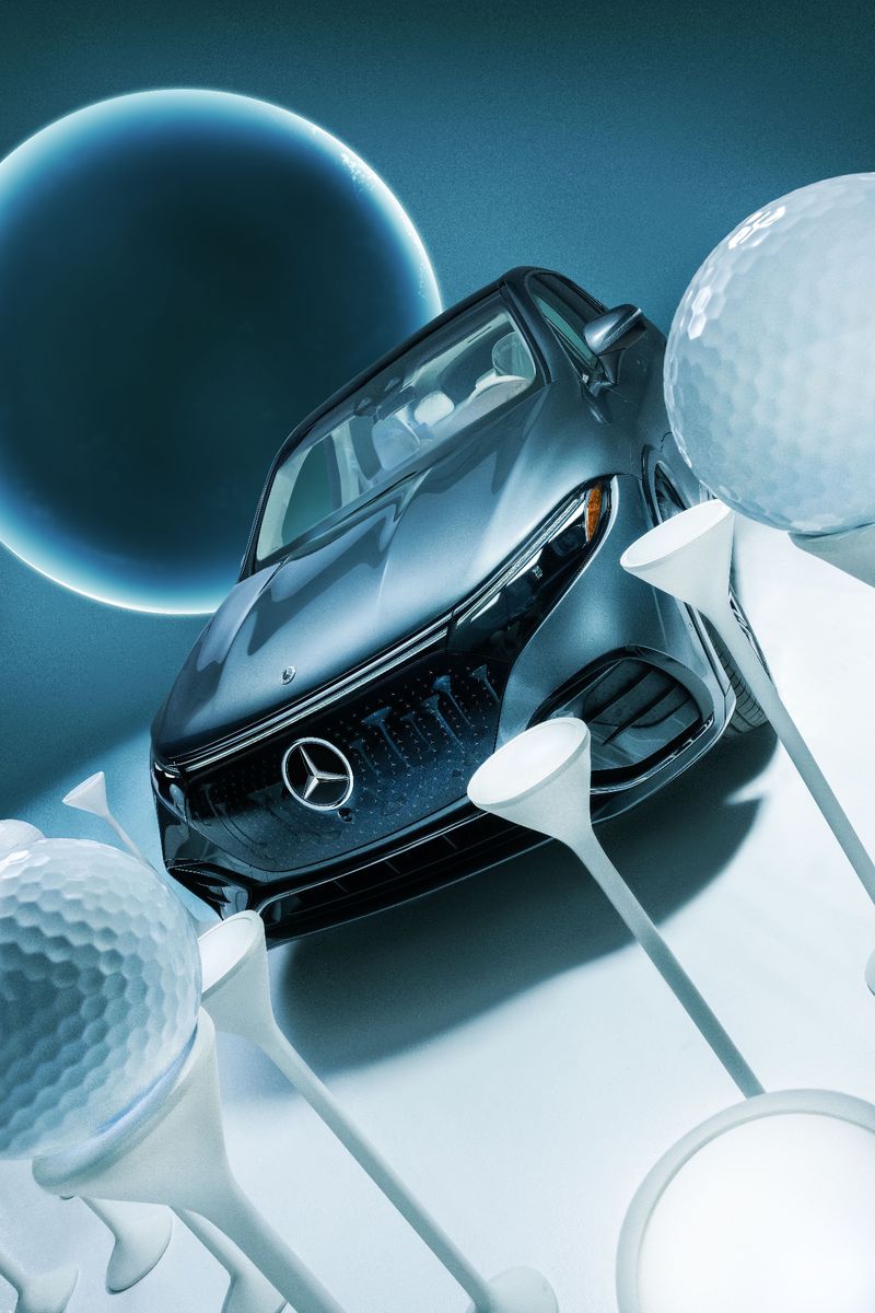 Mercedes-Benz x Jon Rahm Campaign 2023 (Mercedes Benz)