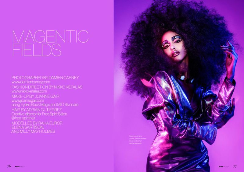 Magentic Fields By Damien Carney (Lucire Magazine)