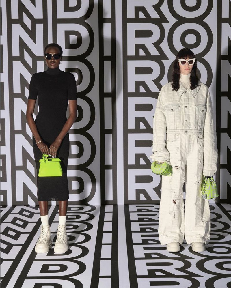 #FendiBaguette in #MarcJacobsXFendi (Fendi)