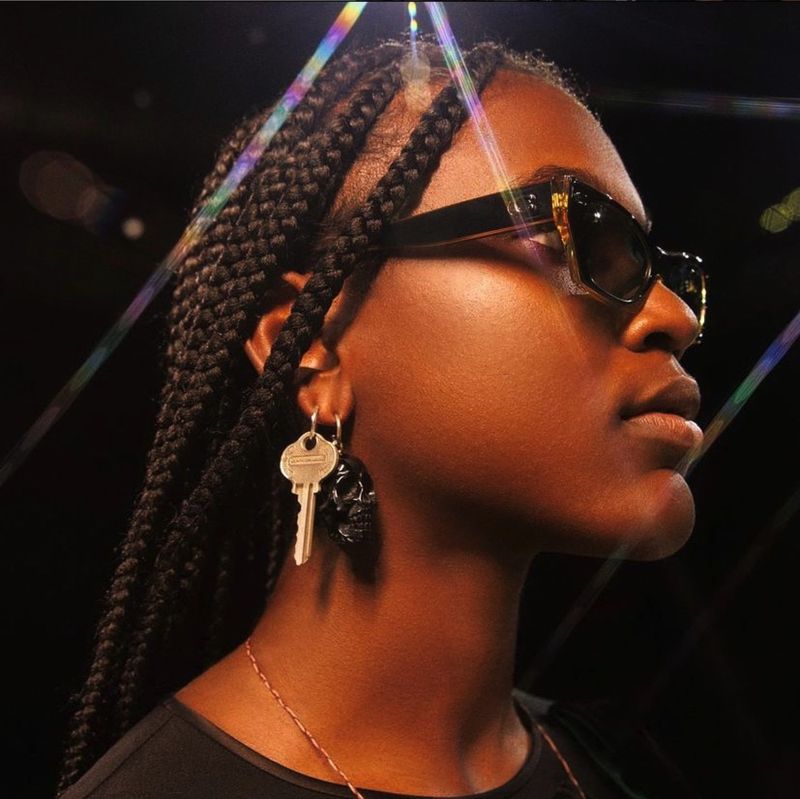 Always bring sunglasses on a night out. (Coach)