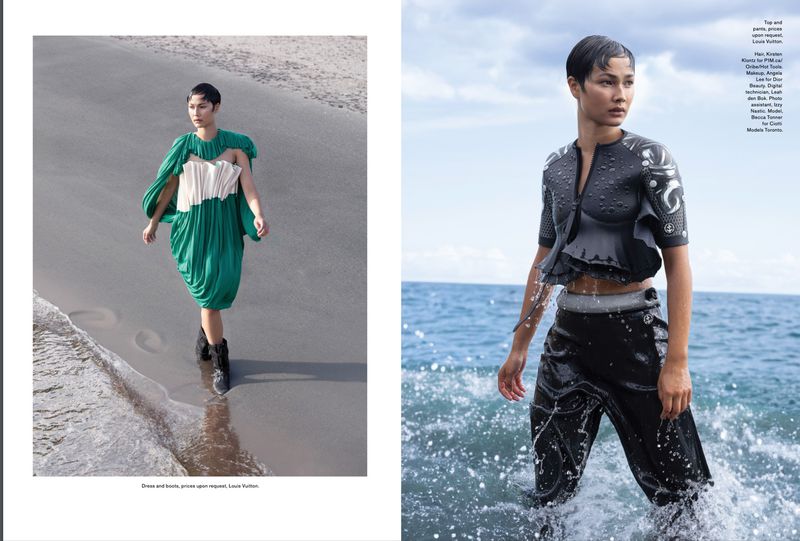 WATER WORLD BY JAMES MERZETTI (Fashion Magazine Canada)