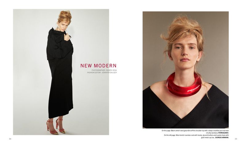 New Modern. Photography: Ruben Vega/ Fashion Editor: Jennifer Bauser ...
