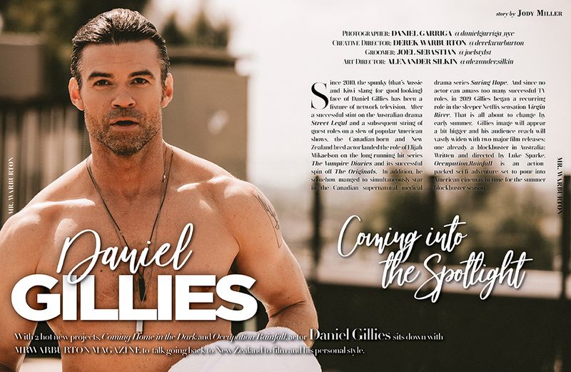Daniel Gillies Feature (Cool America Magazine)