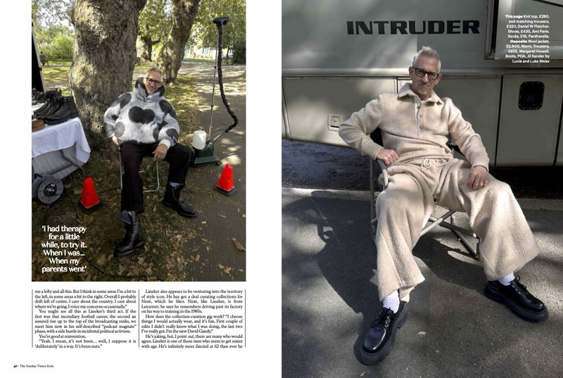 Gary Lineker (The Sunday Times Style Magazine UK)