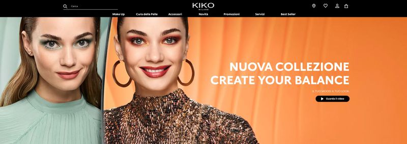 Kiko Milano cosmetics ADV (Various Campaigns)