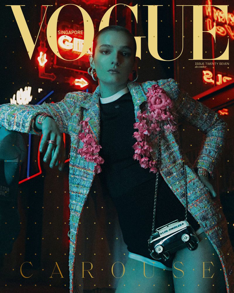 Vogue Singapore December 2023 Cover (Vogue Singapore)