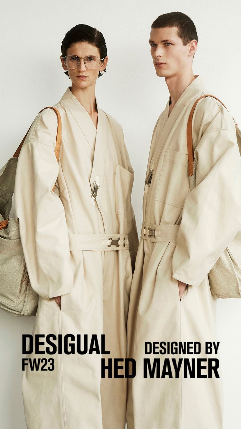 Desigual x Hed Mayner 2023 Lookbook (Desigual)