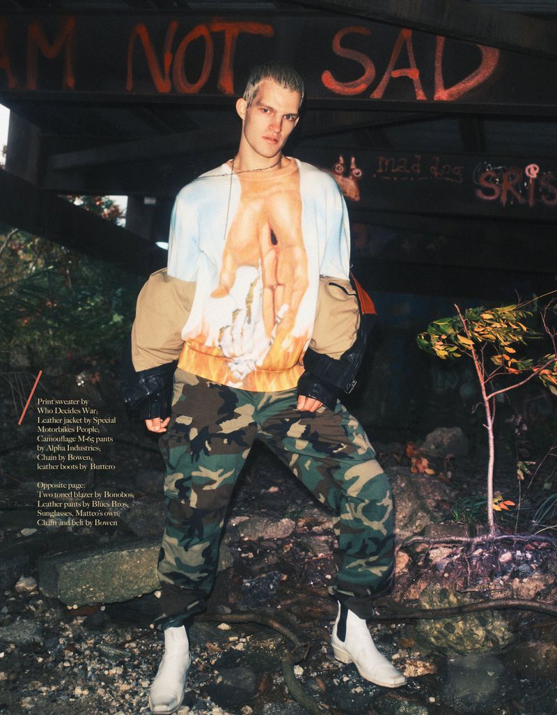 Matteo Ferri Photographed By Naoki Fukuda (Visual Tales Magazine)