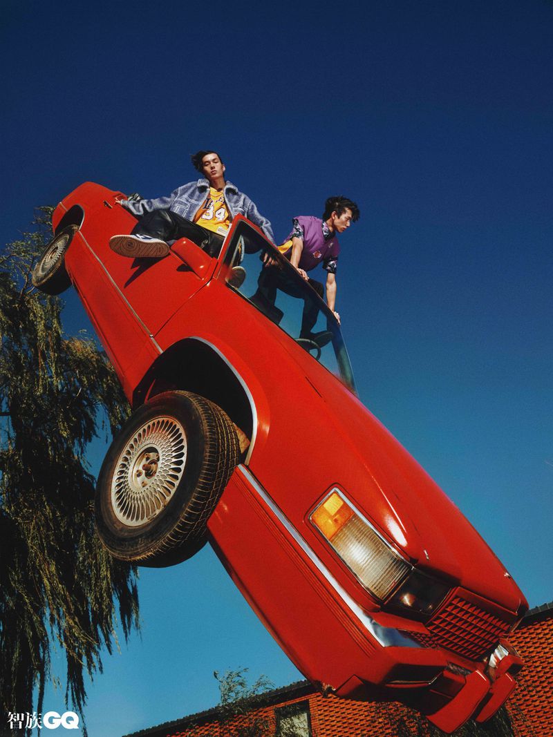 Godzilla VS Basketball by Wei Huan (GQ China)