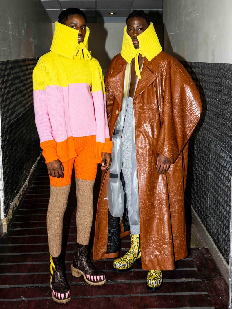 Walter van Beirendonck FW23 Backstage (Walter Van Beirendonck)
