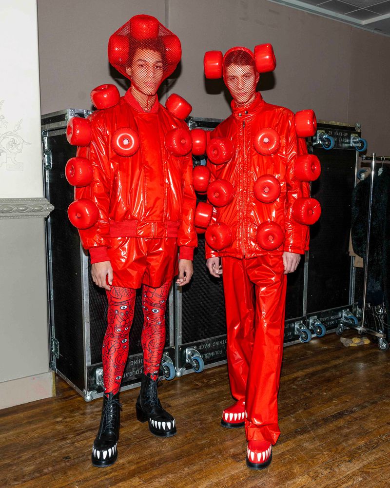 Walter van Beirendonck FW23 Backstage (Walter Van Beirendonck)