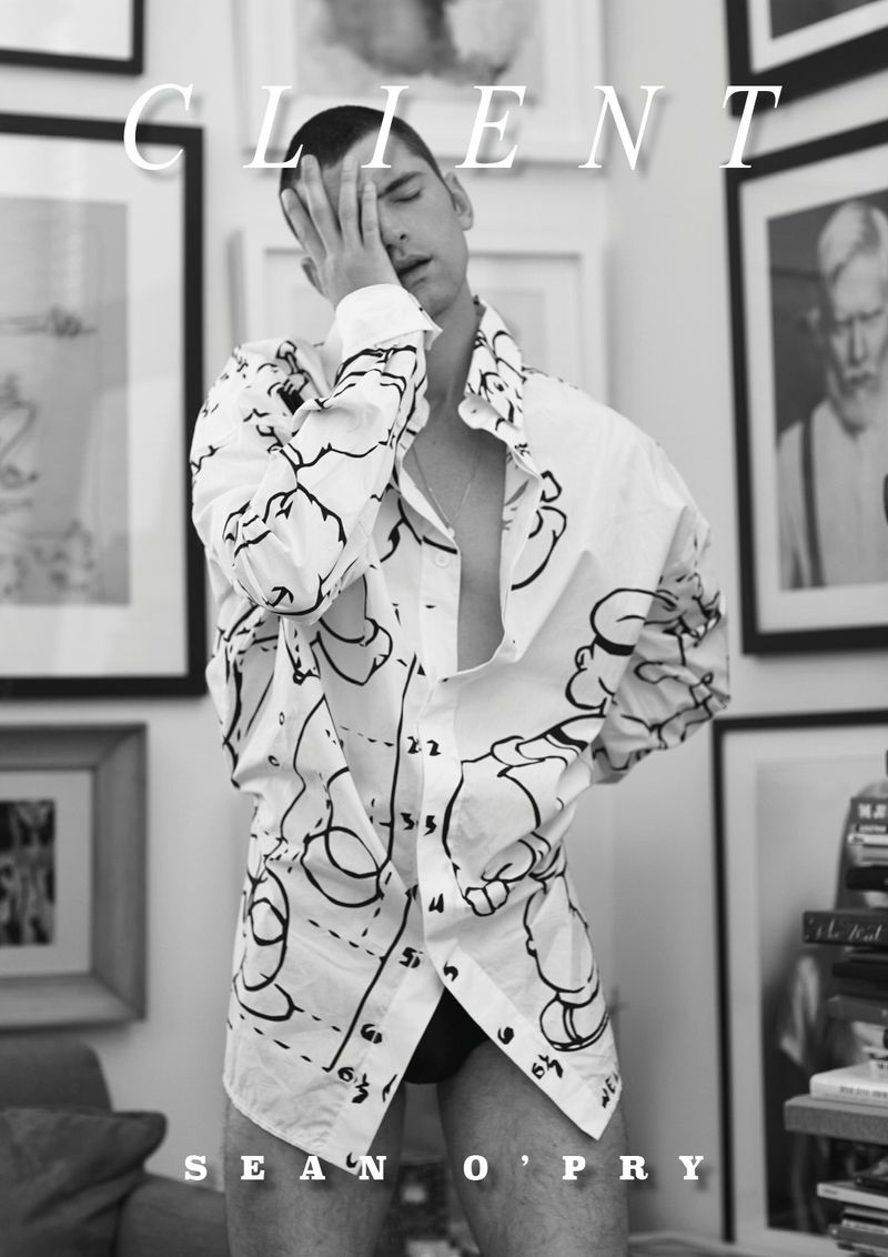 SEAN O’PRY AT VNY MODELS (CLIENT Magazine)
